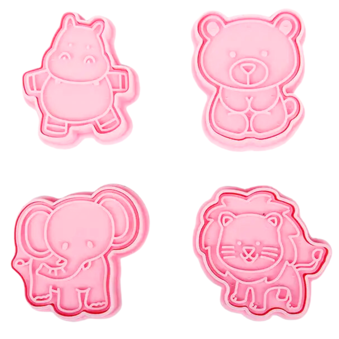 Shop Cookie Mould Cutters - Animals - 4 Pieces | Mum Made Yum