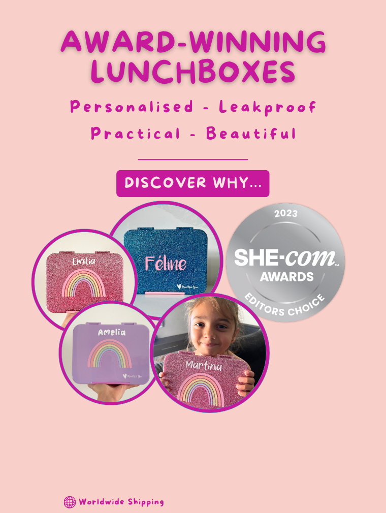Personalised Kids Lunch Boxes & Bags | Mum Made Yum