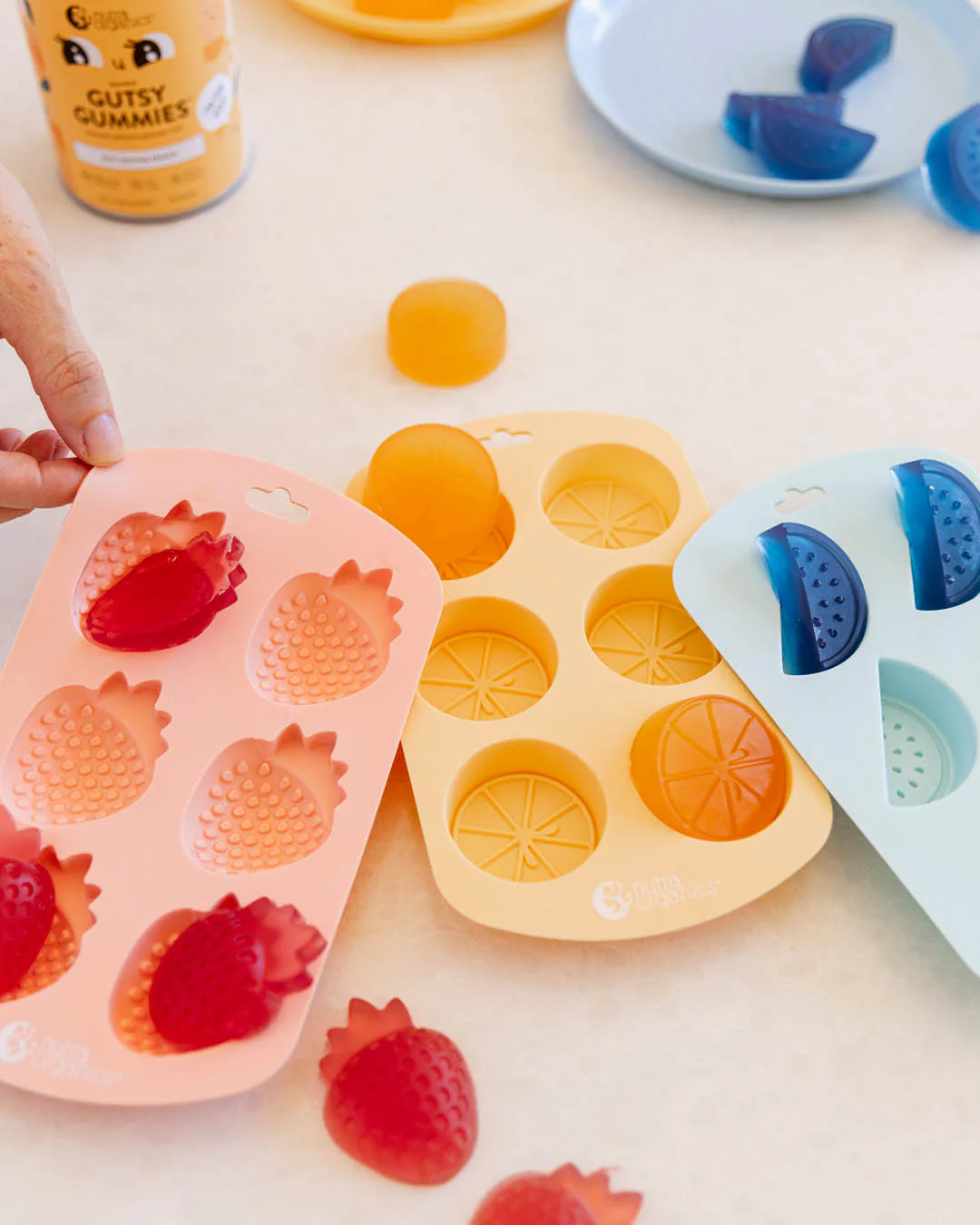 Silicone Candy/ Gummy Moulds - Fruits | Mum Made Yum