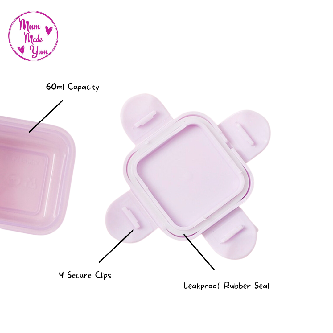 Shop Small Snack Containers - 4 Pack | Mum Made Yum