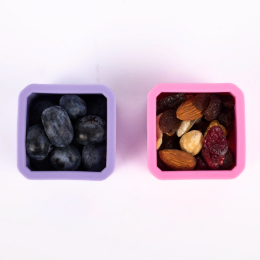 Shop Silicone Container with Lid - Square | Mum Made Yum